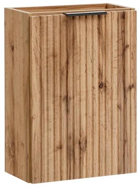 COMAD Závěsná skříňka s umyvadlem - ADEL 82-40 oak, šířka 40 cm, dub votan