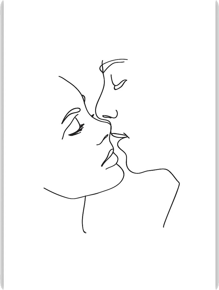 Plakát  Kiss Line