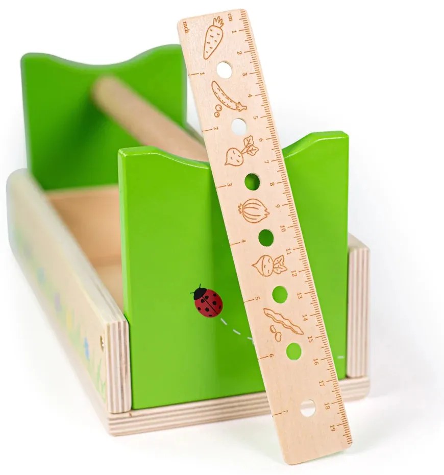 Bigjigs Toys Zahradnický set v přepravce