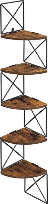 Autronic Polička rohová ABP-E1051 OLW Odstín: Staré dřevo