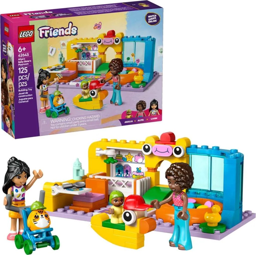Lego® friends 42645 pokojíček aliyiny sestřičky