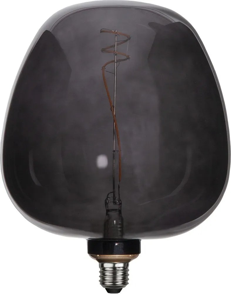 Teplá LED dekorativní žárovka E27, 2 W Black Apple – Star Trading