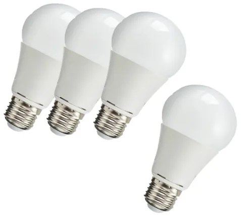 BERGE AKCE 3+1 LED žárovka - E27 - 10W - 840Lm - studená bílá