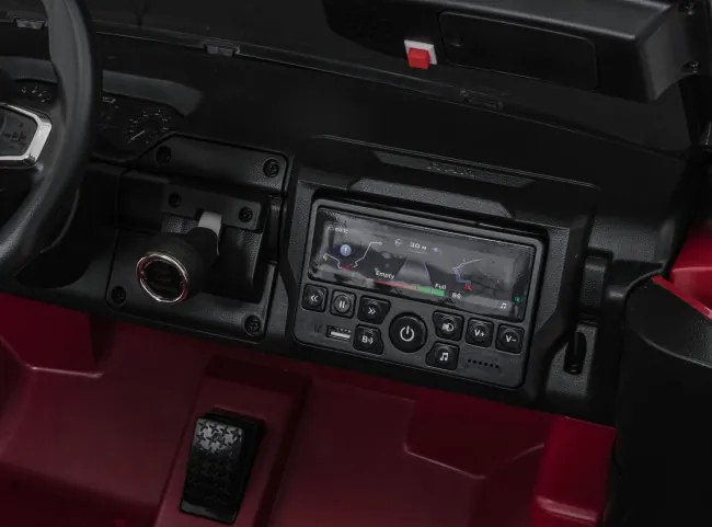 Elektrické autíčko RAM 3500 hasičské červené