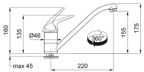 Franke FN 0641.031 Eco 115.0380.641