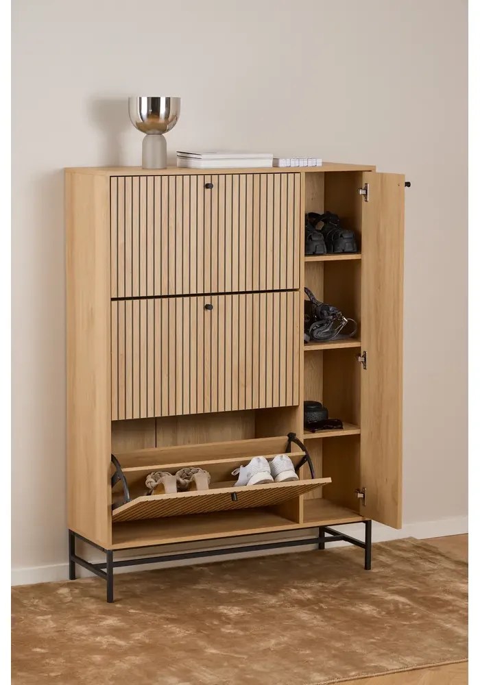 Botník Albany 98 cm dub přírodní