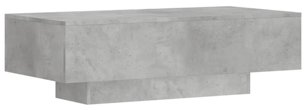 vidaXL Konferenční stolek betonově šedý 100x49,5x31cm kompozitní dřevo