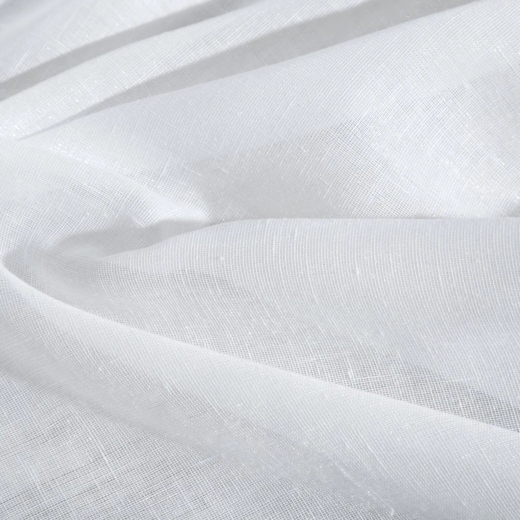 ZÁCLONA NA PÁSCE VIOLA 400X145 CM BÍLÁ