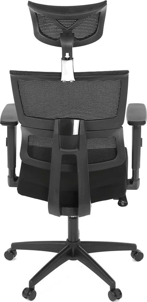 Ergonomická kancelářská židle MERANO - černá síťovina