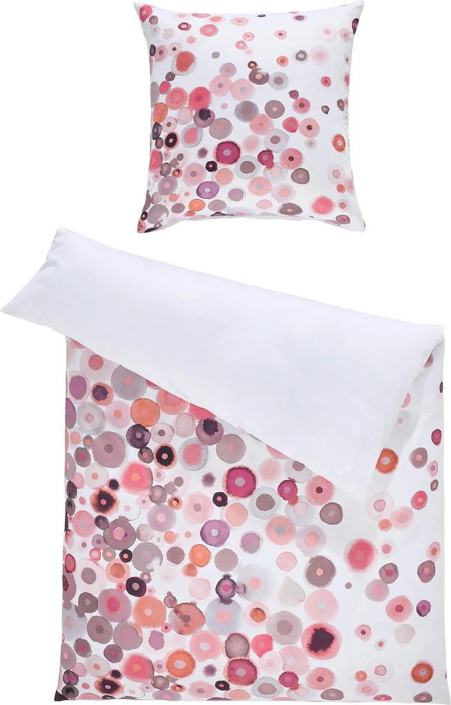 XXXLutz POVLEČENÍ, makosatén, magenta, 135/200 cm Janine - Online Only povlečení - 003361079602