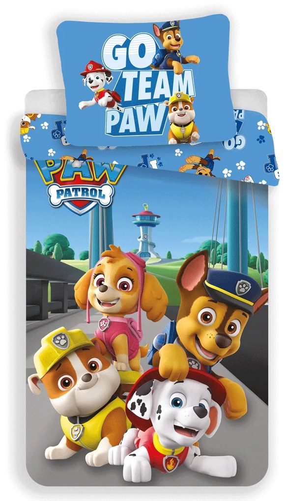 Jerry Fabrics Paw Patrol PP161, 140x200 / 70x90 cm