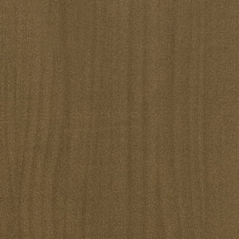 Noční stolek medově hnědý 40 x 31 x 40 cm masivní borovice - Default Title