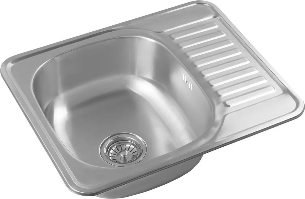Aqualine Aqualine, Nerezový dřez 58x18x48cm, AQ5848B