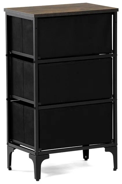 Retro komoda LUNARA - old wood / MDF Barva: Vícebarevná