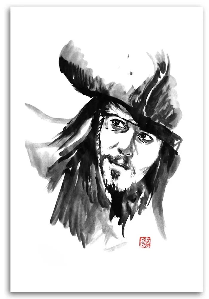 Gario Obraz na plátně Jack Sparrow - Péchane Rozměry: 40 x 60 cm