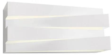 Redo Nástěnné LED svítidlo Zigo, 28cm x 12,3cm Barva: Bílá