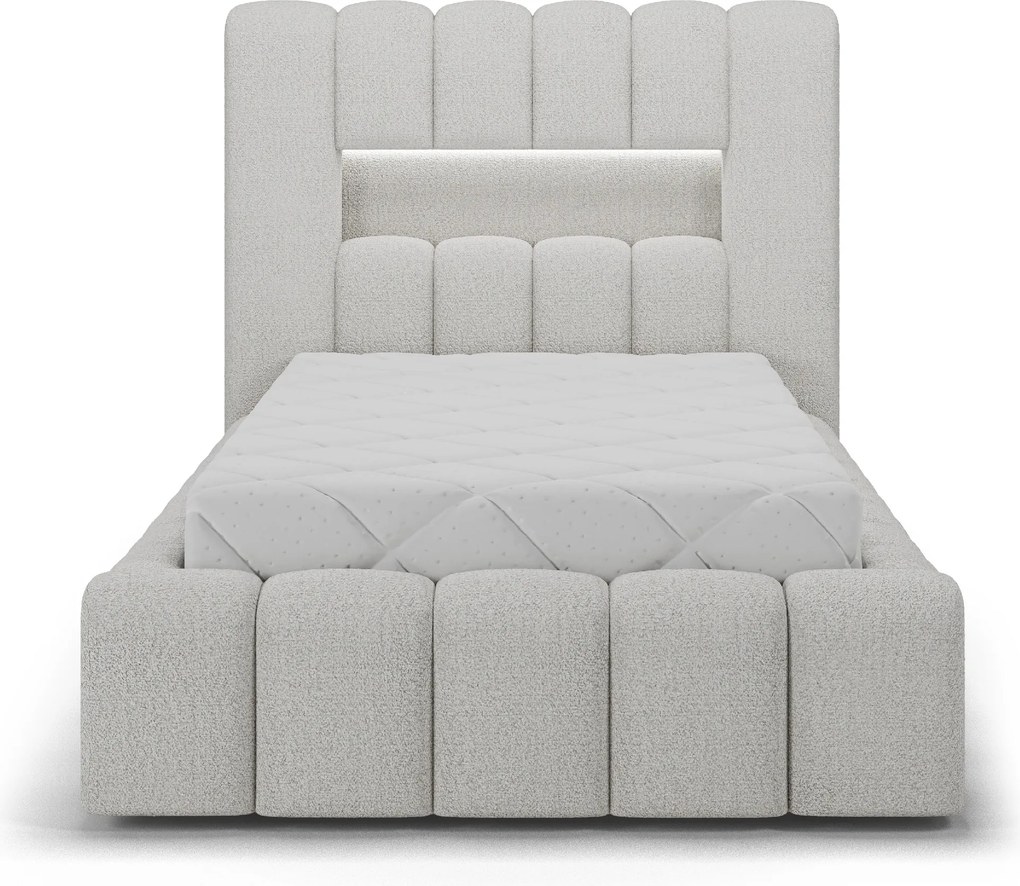 Postel Lamica 90x200 + Kovový rám/plynový výtah/kontejner