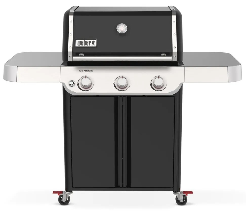 Weber Genesis Plynový gril E-315, 3 hořáky, grilovací plocha: 68 × 48 cm, 11,4 kW