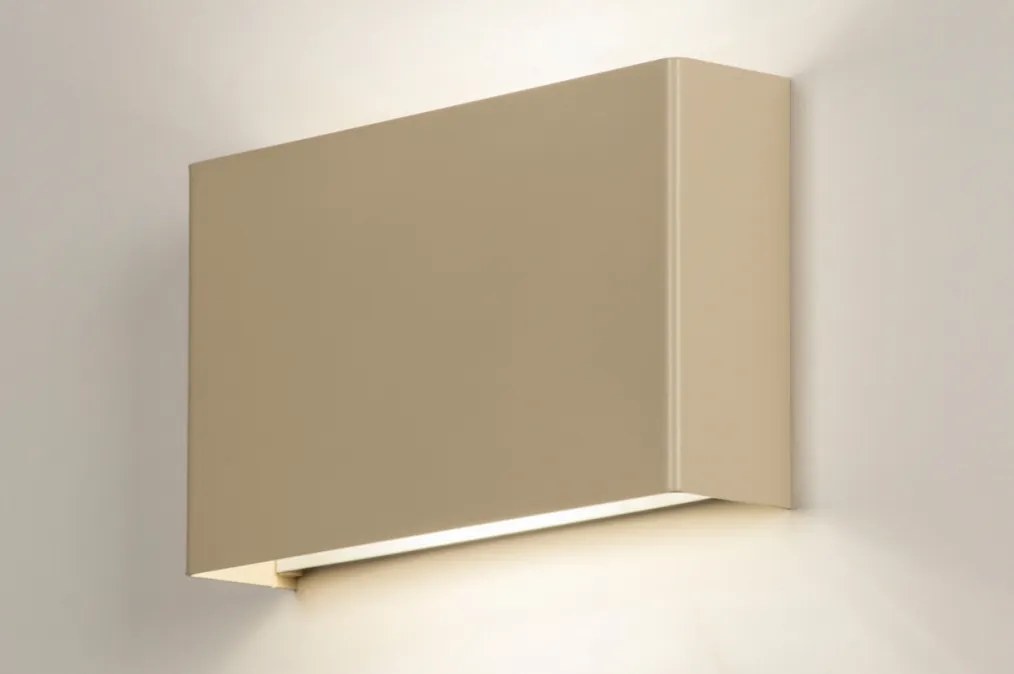 Nástěnné designové svítidlo na schodiště Knoxville Taupe