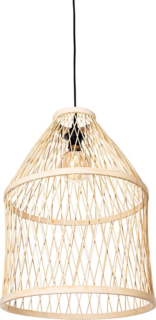 Chytré venkovní závěsné svítidlo ratan 3-světlo vč. LED - Calamus