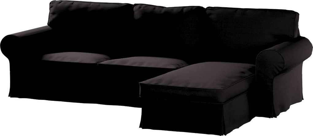 Potah na pohovku IKEA Ektorp 2-místná s lenoškou barva šedá