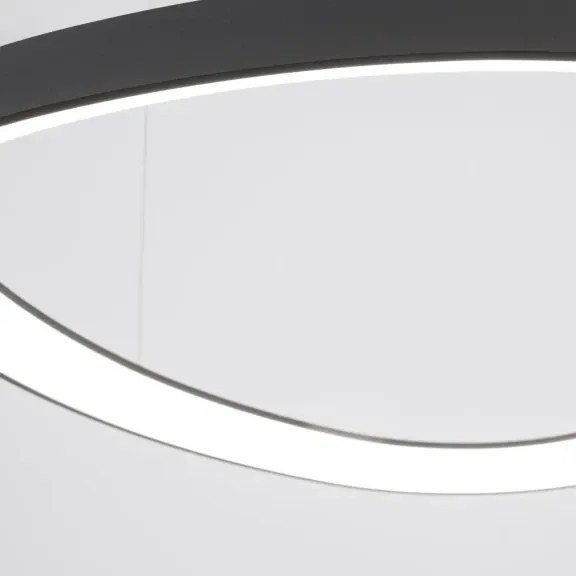 LED lustr Esteva 65 černé