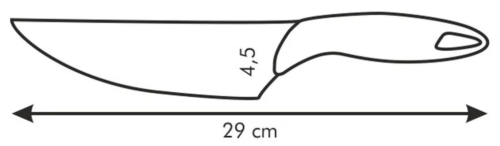 TESCOMA Nůž kuchařský PRESTO 17 cm