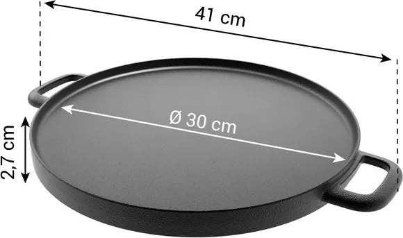TESCOMA Pánev grilovací oboustranná MASSIVE ø 30 cm
