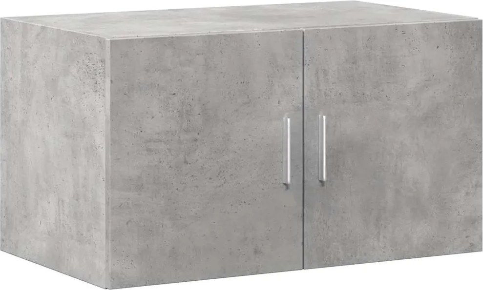 Úložná skříňka betonově šedá 70x42,5x225 cm kompozitní dřevo 3281332