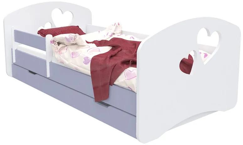 Dětská postel Happy Design - srdce