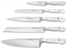 Wüsthof Blok na nože s 5 noži Classic White s nožem na chléb 1090270502