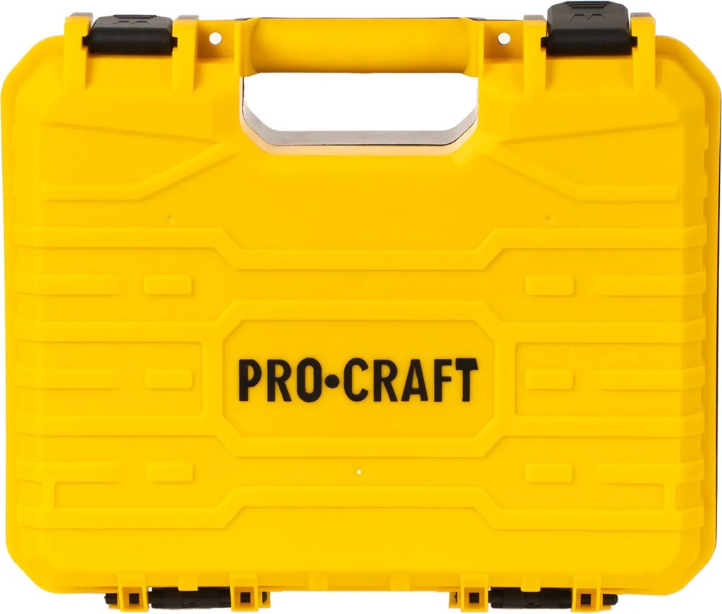 Procraft PA18Pro 20V SET - akumulátorový šroubovák s LED reflektorem (s 1,5 Ah akumulátorem, nabíječkou a kufrem)
