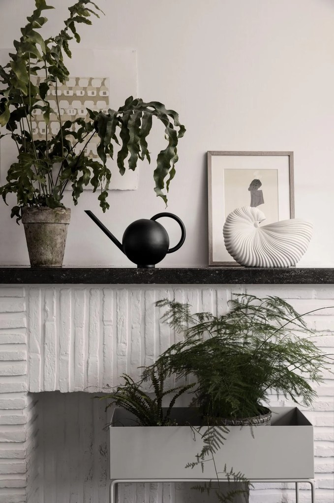 FERM LIVING Váza Shell Vase, Off-white