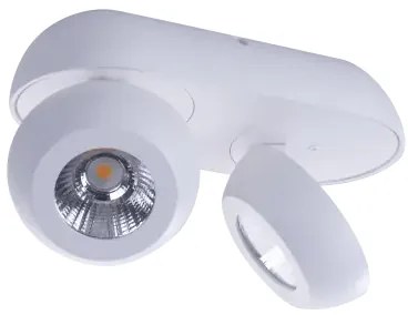 LED bodové světlo Ojos 2 bílé