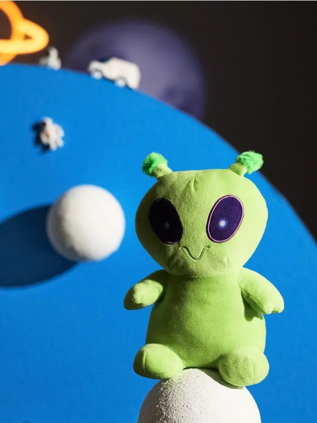 Sinsay - Hračka – Plyšový mimozemšťan - zelená