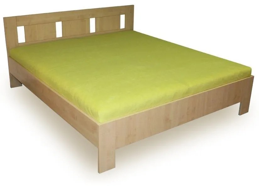 Manželská postel z lamina DITA , 160x200 cm, Buk icon