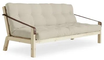sofa POETRY by Karup - 100*200 cm natural (přírodní) + futon beige 747