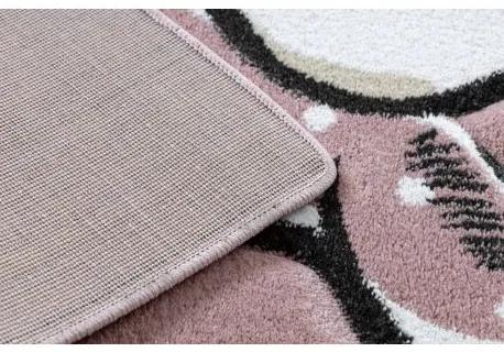 Dywany Luszczow Kusový koberec PETIT SLON, HVĚZDY, růžový Rozměr koberce: 200 x 290 cm