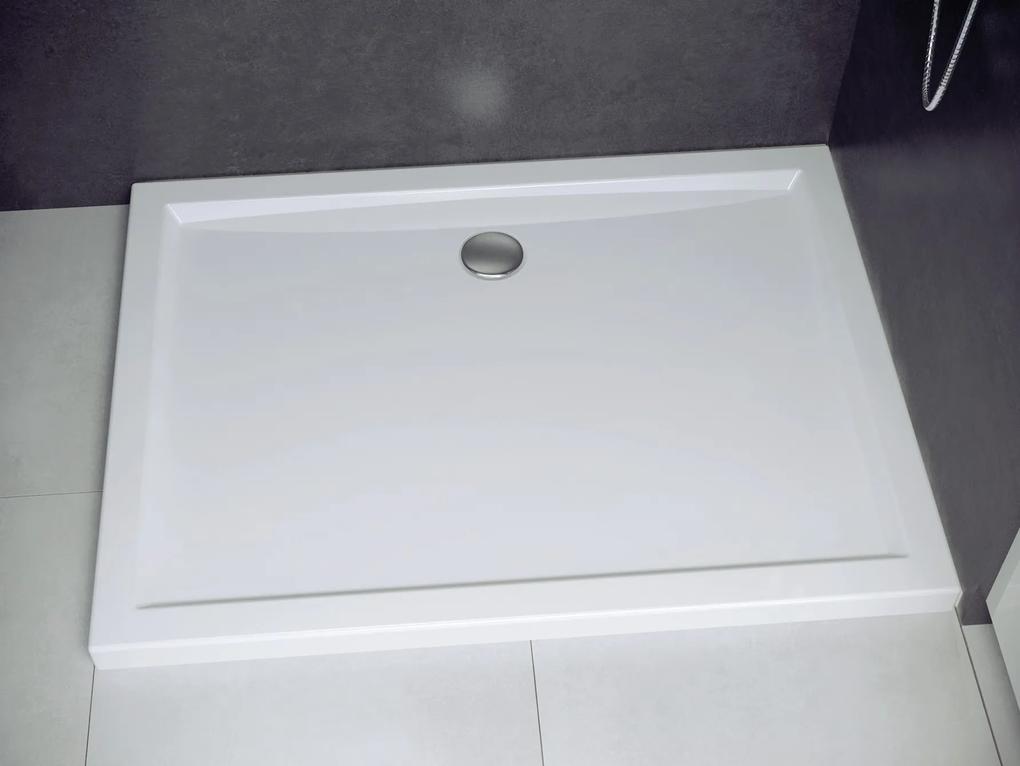 Besco Alpina obdélníková sprchová vanička Rozměr vaničky: 100x80cm