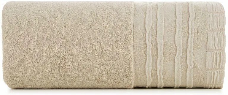 Ručník Rossi 50x90 béžové froté 500 g/m2 Eurofirany