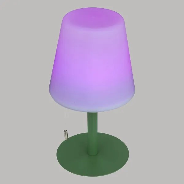 Atmosphera - LED RGB Nabíjecí venkovní stolní lampa ZACK LED/3,7V IP44 zelená