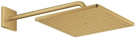 Grohe Rainshower Cube hlavová sprcha na stěnu včetně sprchového ramena kartáčovaný cool sunrise 26564gn0 G26564GN0