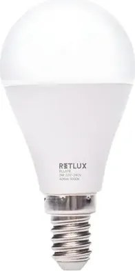 RETLUX RLL 678 G45 E14 mini Globe 3W / 405 lm / 3000K - teplá bílá / D