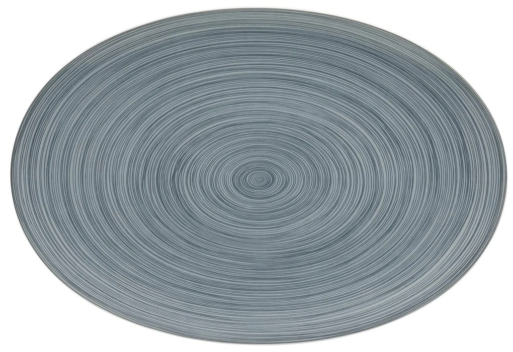 Rosenthal Servírovací talíř 34 x 23,5 cm »matt« TAC Stripes 2.0