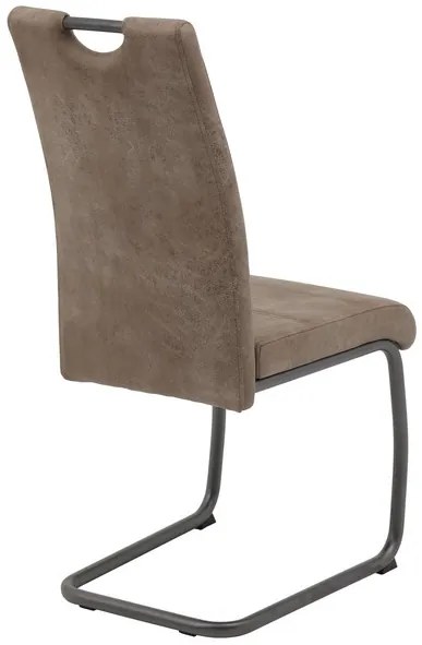 Jídelní židle Flora II, béžová vintage látka