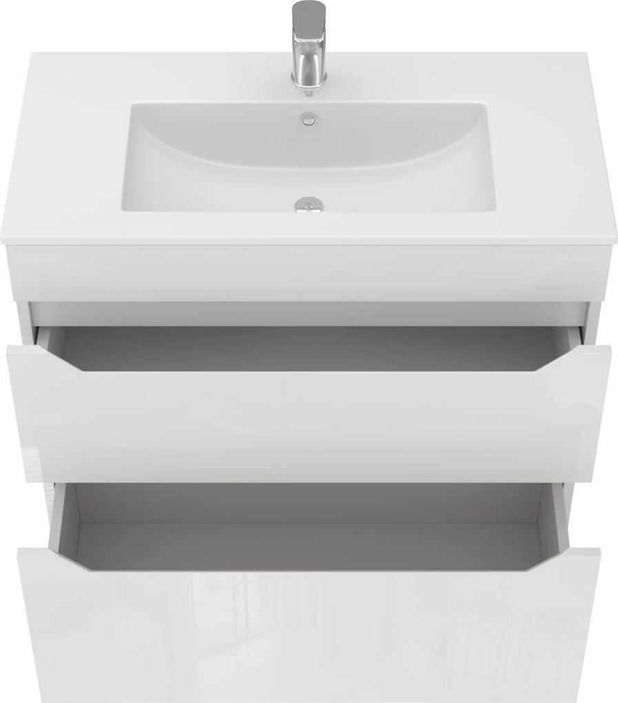 Lavedo Neo White 80 koupelnová skříňka s umyvadlem