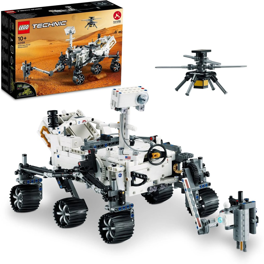 Lego stavebnice lego technic 42158 nasa mars rover perseverance