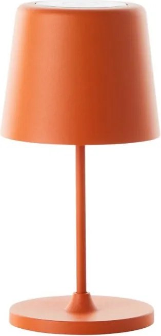 Brilliant G90939/77 Venkovní AKU stolní lampa KAAMI oranžová USB-C