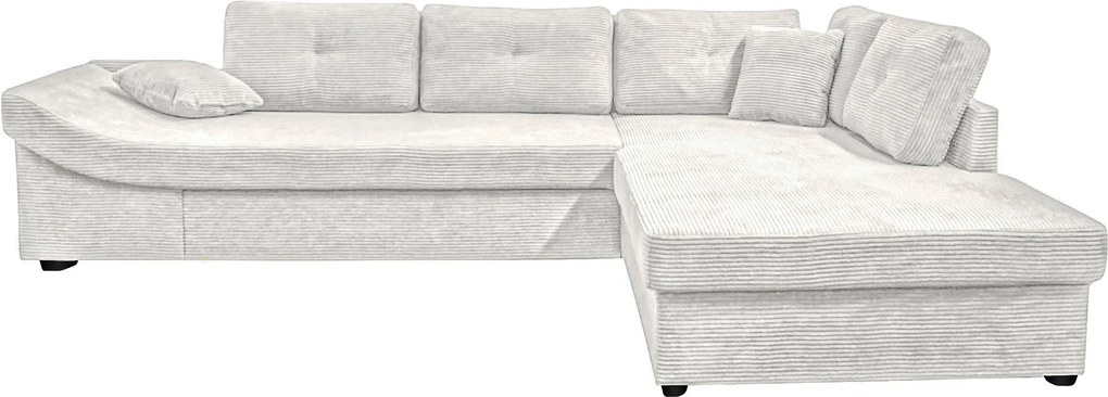 XXXLutz ROHOVÁ SEDAČKA, textil, přírodní barvy Carryhome - Sedací soupravy - 002330008801