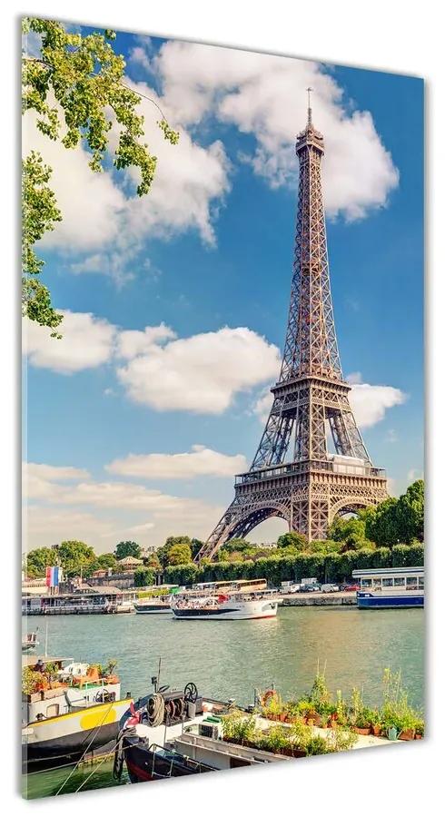 Wallmuralia Foto obraz akrylové sklo Eiffelová věž Paříž 60x120 cm
